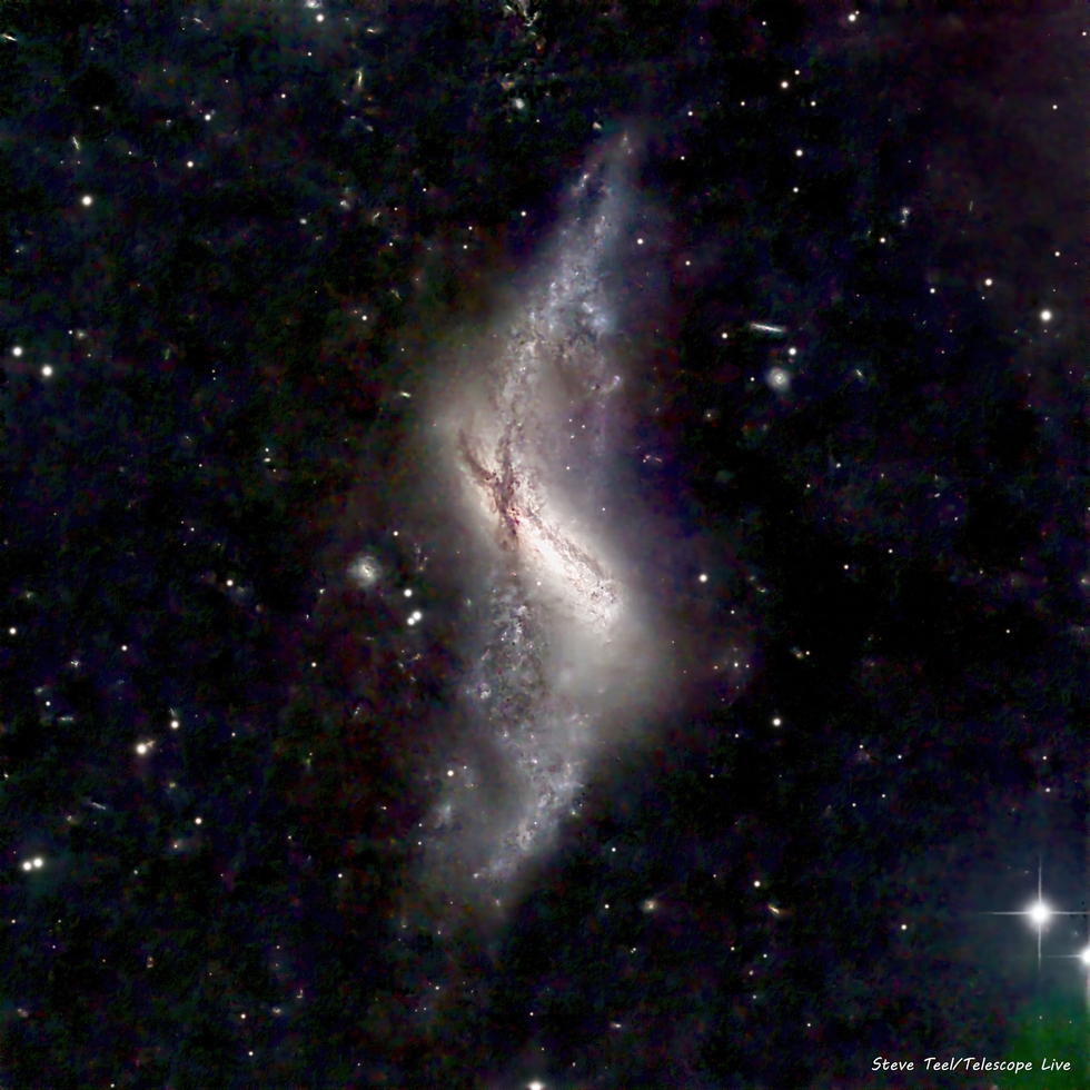 NGC660 | Telescope Live